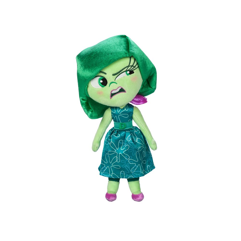 Disgust Plush – Inside Out 2 – Small 11'' | Disney Store