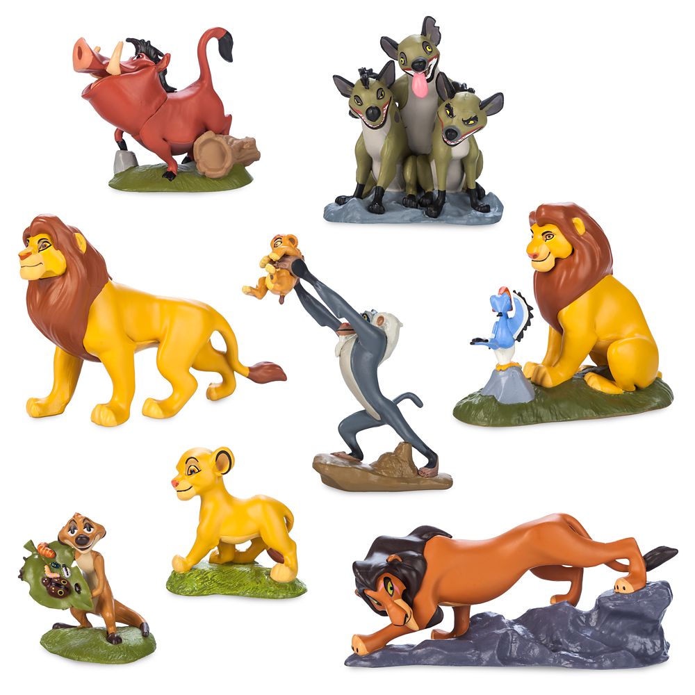 Lion king figures disney store store
