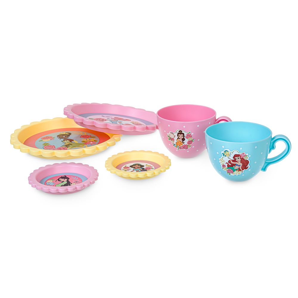 Disney Princess Porcelain Tea Set Vintage! The Little Mermaid
