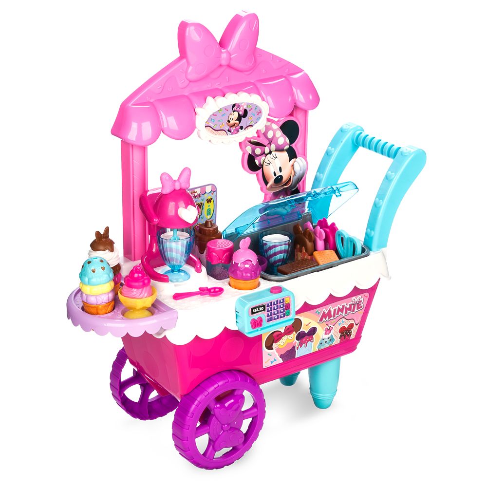 Minnie Mouse Sweets & Treats Ice Cream Cart Play Set | Disney Store