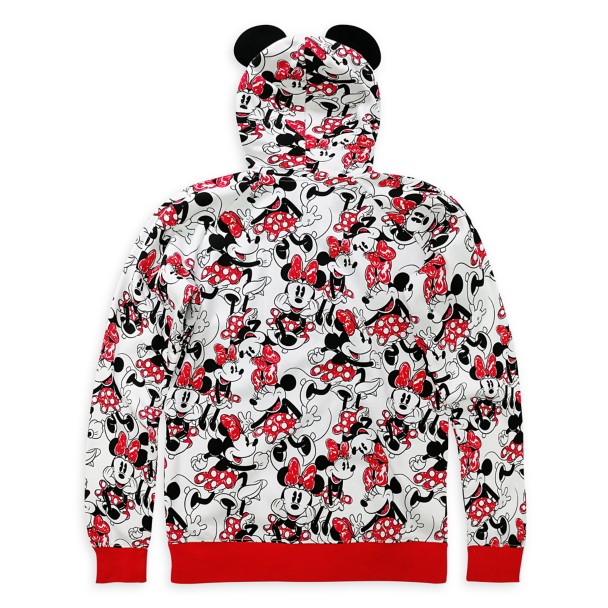 Minnie Mouse Zip-Up Hoodie for Women | Disney Store Minnie Mouse Zip-Up Hoodie for Women | Disney Store