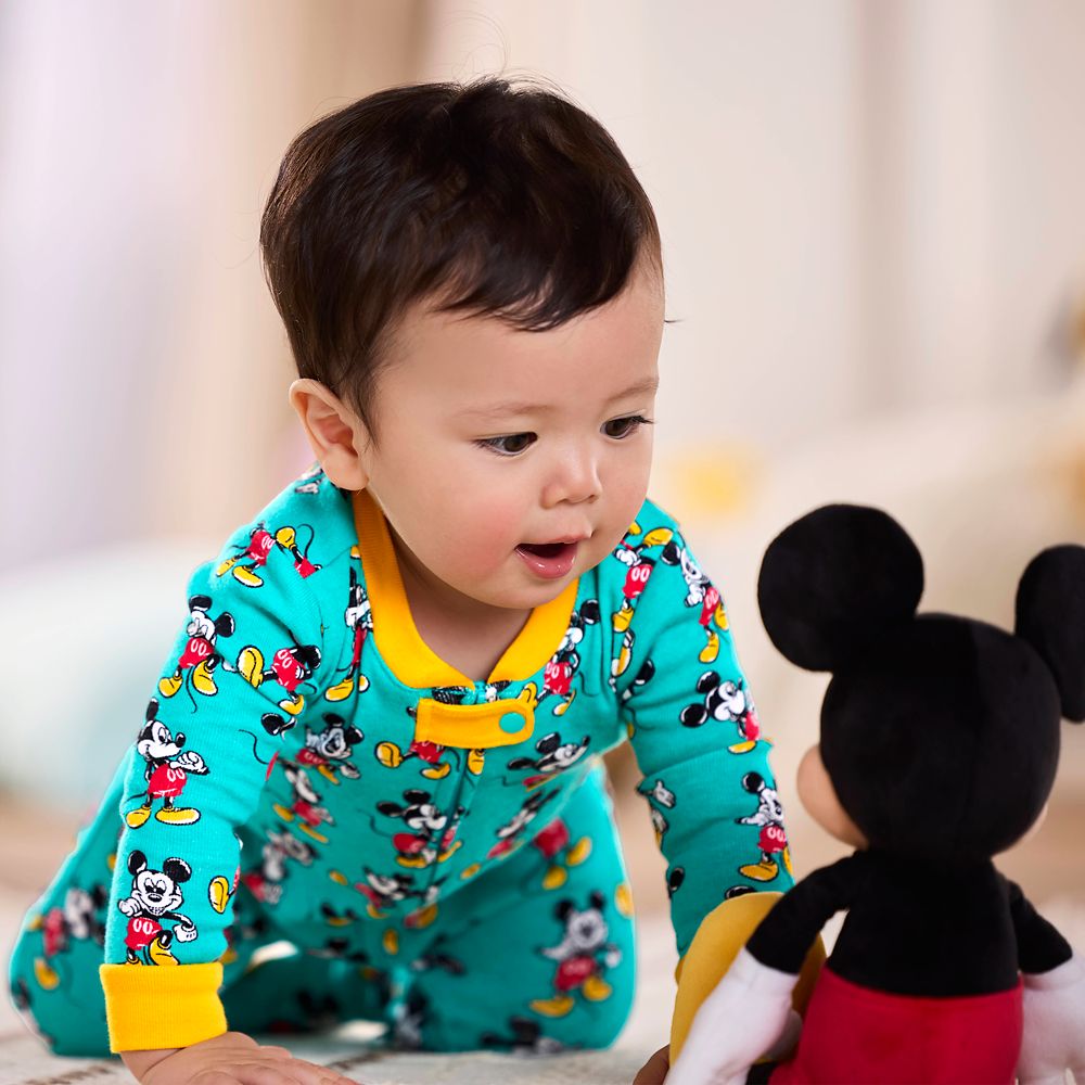 Mickey Mouse Stretchie Sleeper for Baby | Disney Store