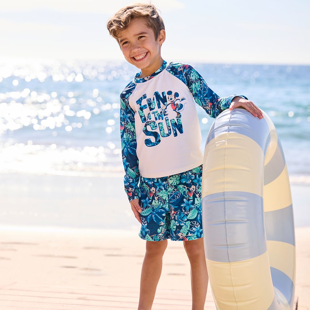 Mickey Mouse Summer Fun Swim Trunks for Kids - Get It Here – Dis ...