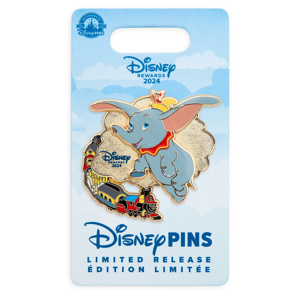 Dumbo Pin – Disney® Visa® Cardmember Exclusive 2024 – Limited Release ...