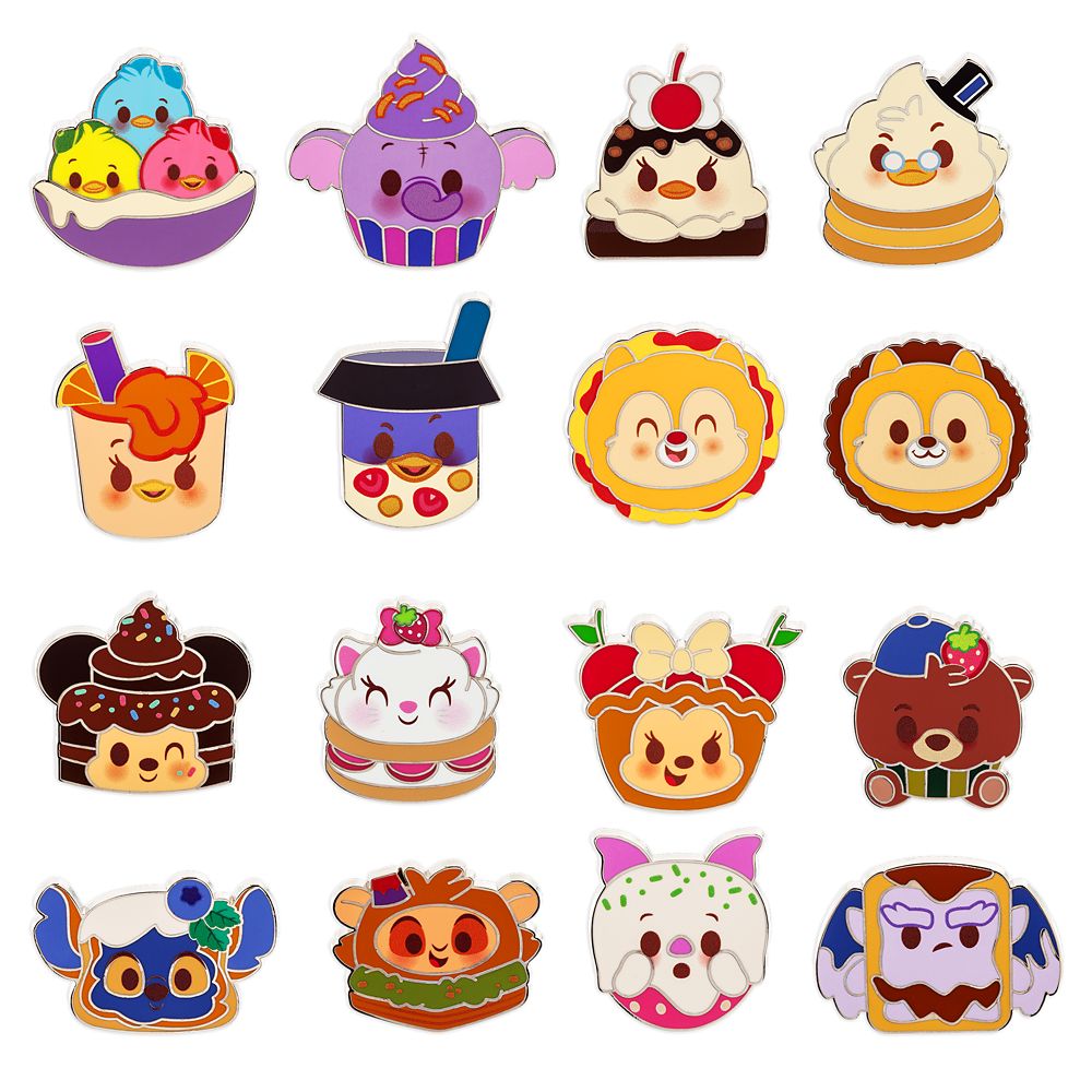 Disney Munchlings Mystery Pin Pouch Series 4 – 5-Pc. | Disney Store