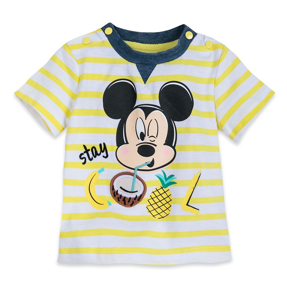 Mickey Mouse ''Stay Cool'' Shirt and Shorts Set for Baby | Disney Store