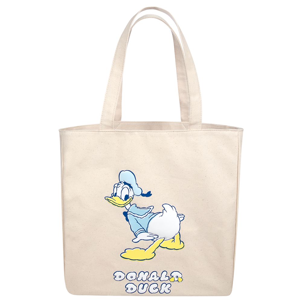 Donald Duck Canvas Tote Bag – Disney Store Japan | Disney Store
