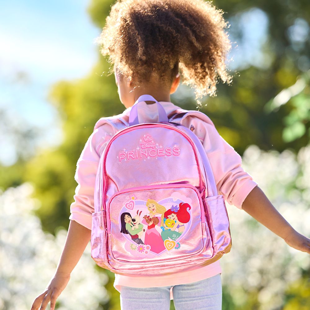 Disney Princess Metallic Backpack - Buy Online Now – Dis Merchandise News