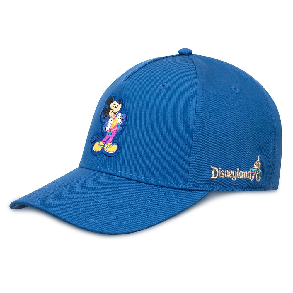 Mickey Mouse and Friends Baseball Cap for Adults - Disneyland 70th ...
