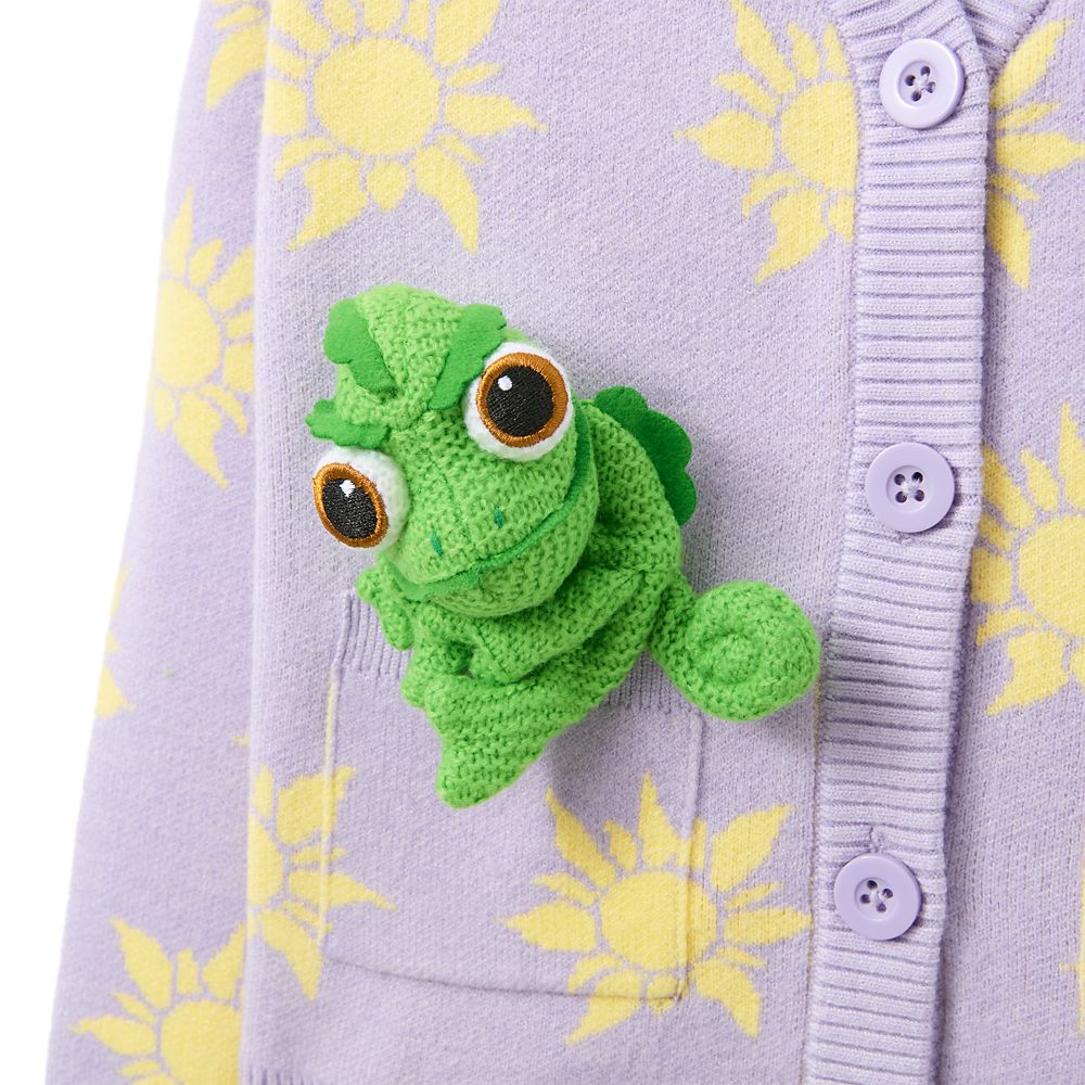Tangled Cardigan with Pascal Plush Appliqué for Kids now available ...