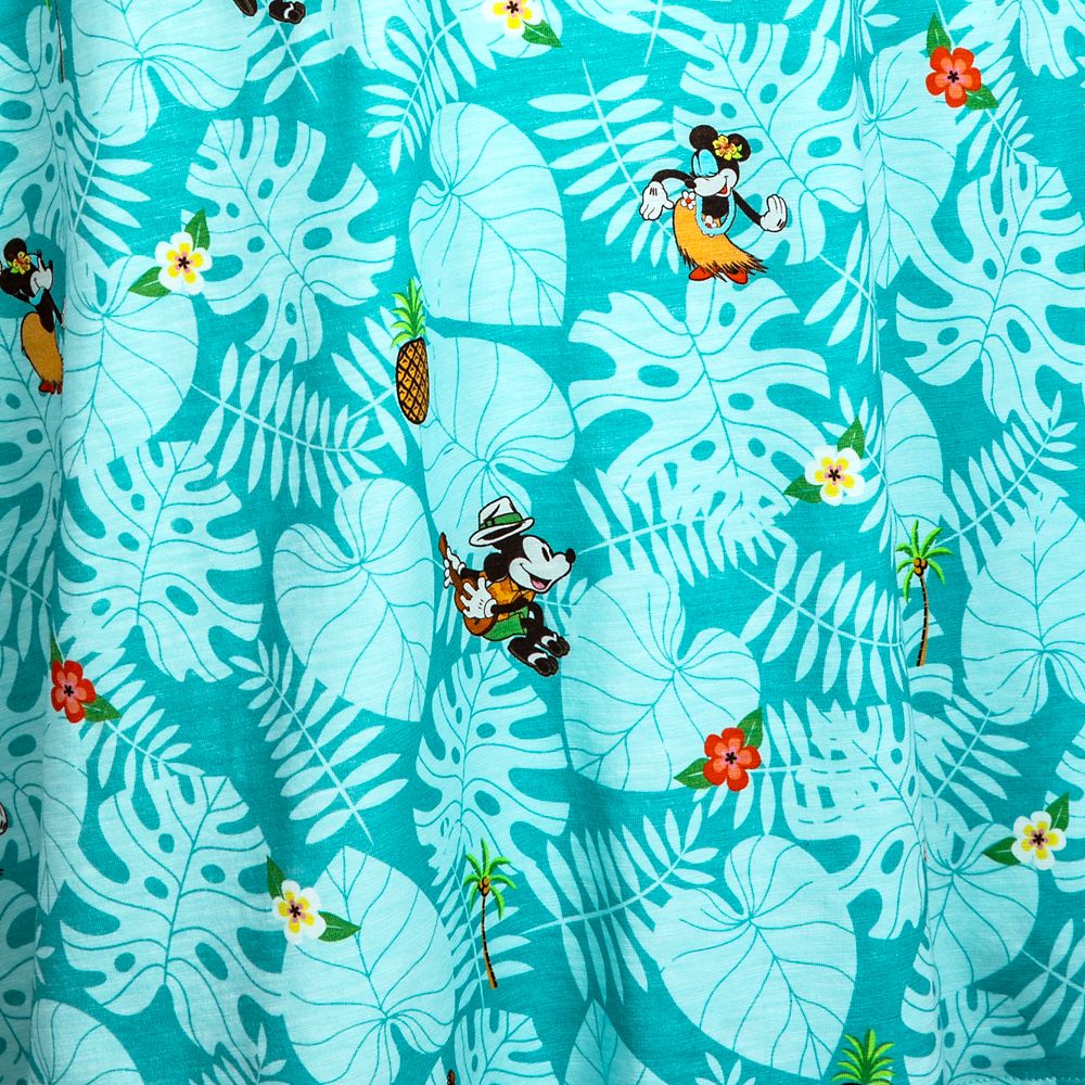 Mickey and Minnie Mouse Indigo T-Shirt Dress for Women by Tommy Bahama ...