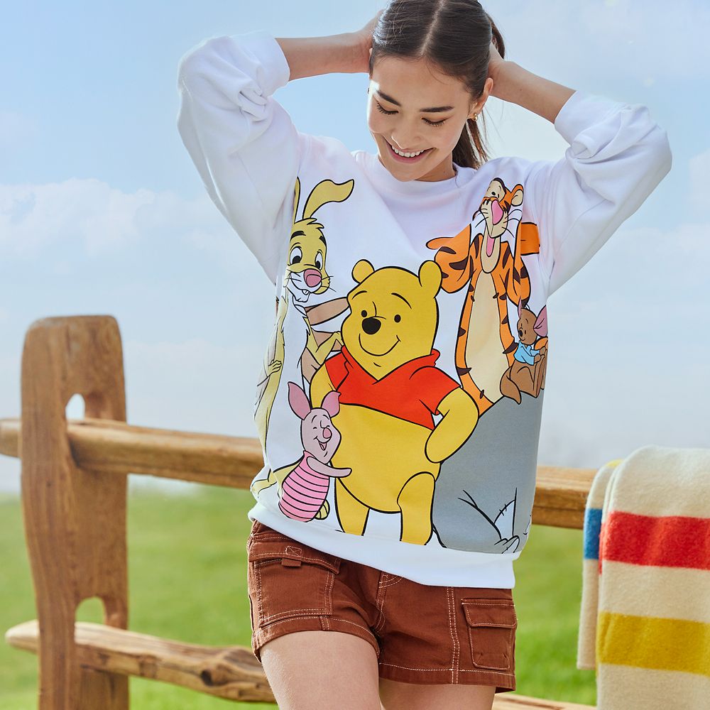 Winnie the Pooh and Pals Pullover Sweatshirt for Adults | Disney Store