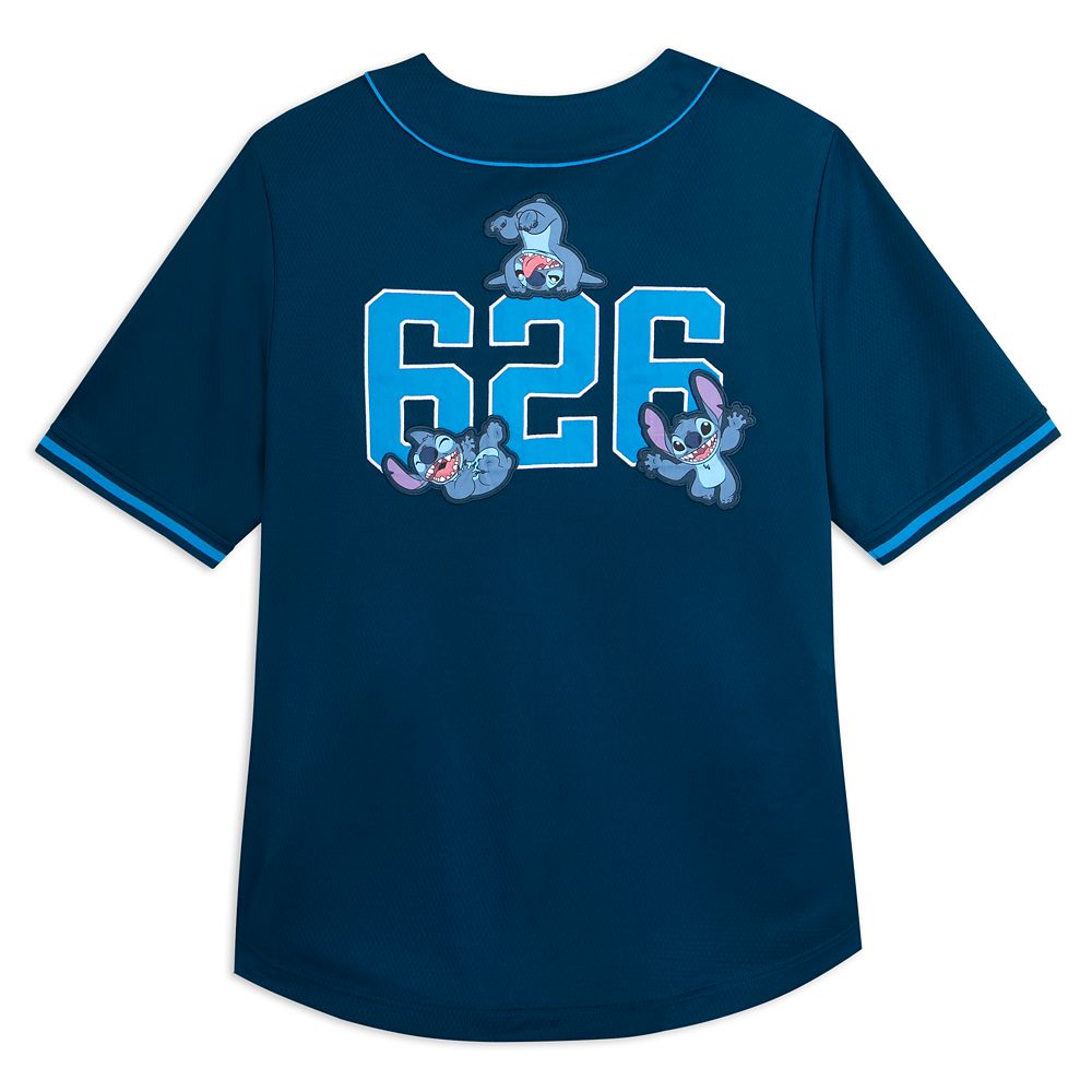 Stitch Baseball Jersey for Adults – Lilo & Stitch | Disney Store