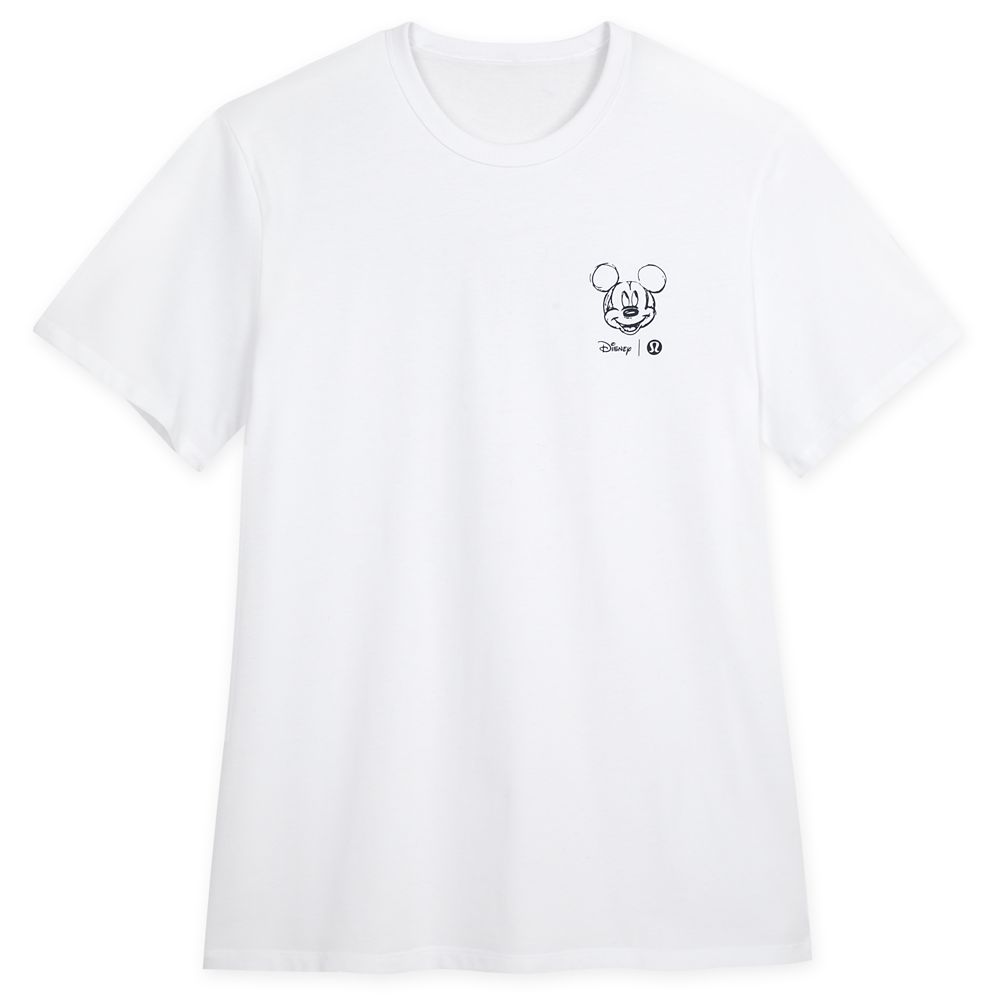 Mickey Mouse Cotton Jersey T-Shirt for Men by lululemon | Disney Store
