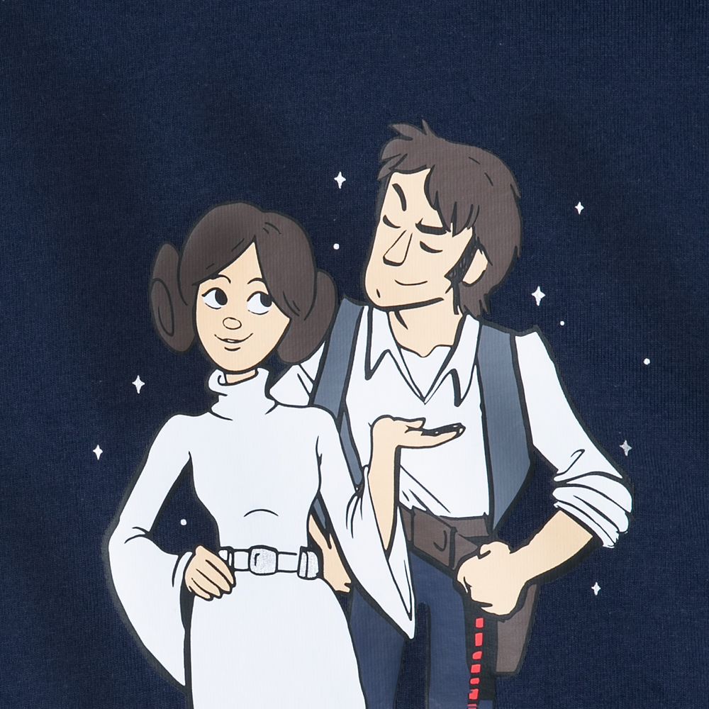 Princess Leia And Han Solo Cartoon Han Solo & Princess Leia By Katie