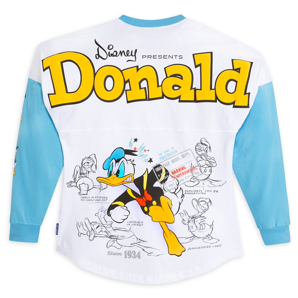 Donald Duck 90th Anniversary Spirit Jersey for Adults | Disney Store