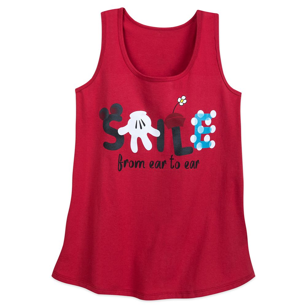 Minnie Mouse ''Smile'' Tank Top for Women | Disney Store