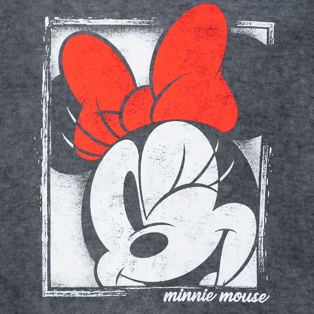 Minnie Mouse Mineral Wash T-Shirt for Girls | Disney Store