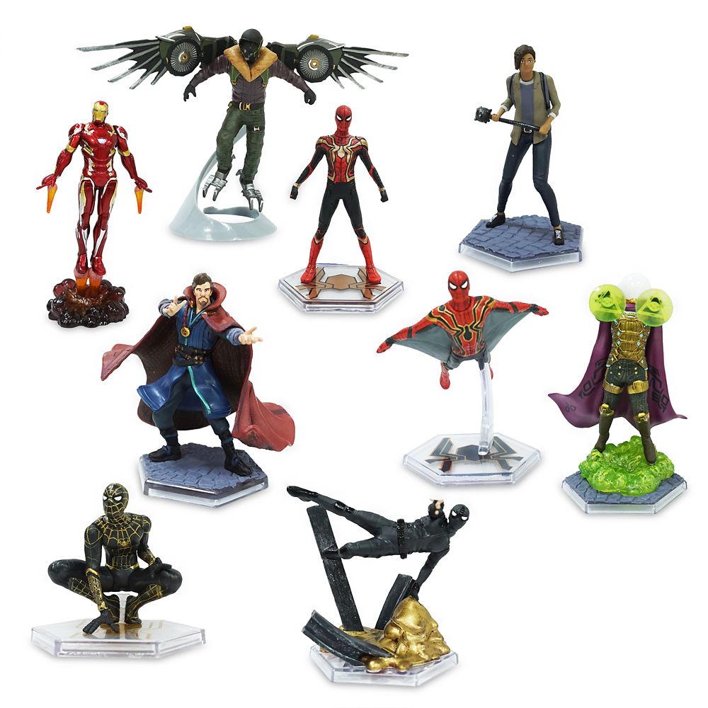 Spider Man No Way Home Deluxe Figure Play Set Disney Store