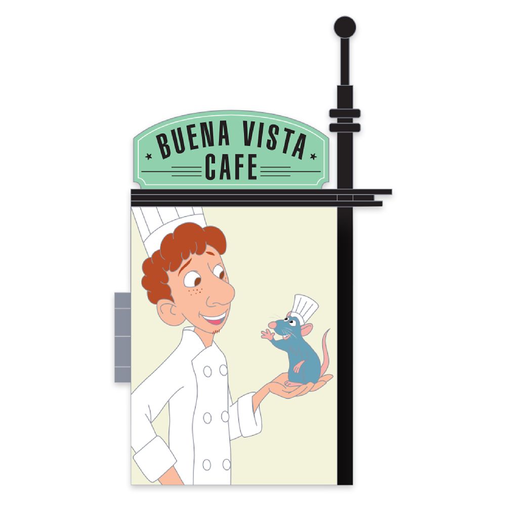 Linguini and Remy Pin – Ratatouille – Buena Vista Cafe – Disney ...