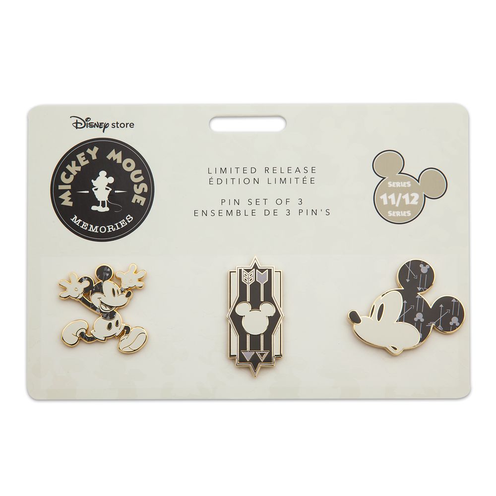 Mickey Mouse Memories Pin Set - November - Limited Release | Disney Store
