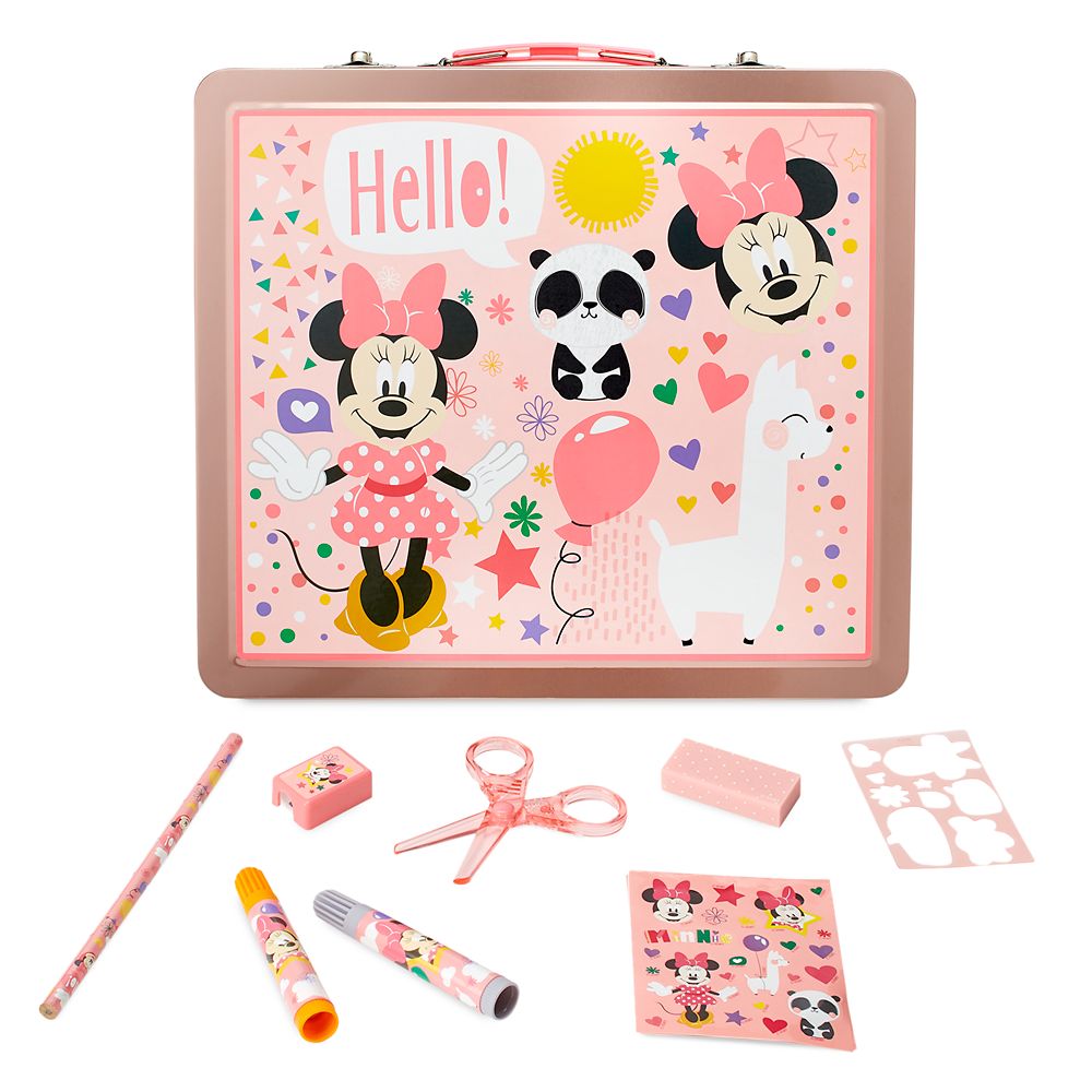 Minnie Mouse Tin Case Art Kit | Disney Store