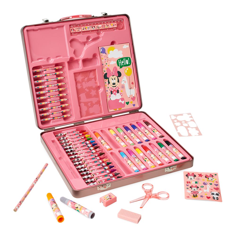 Minnie Mouse Tin Case Art Kit | Disney Store
