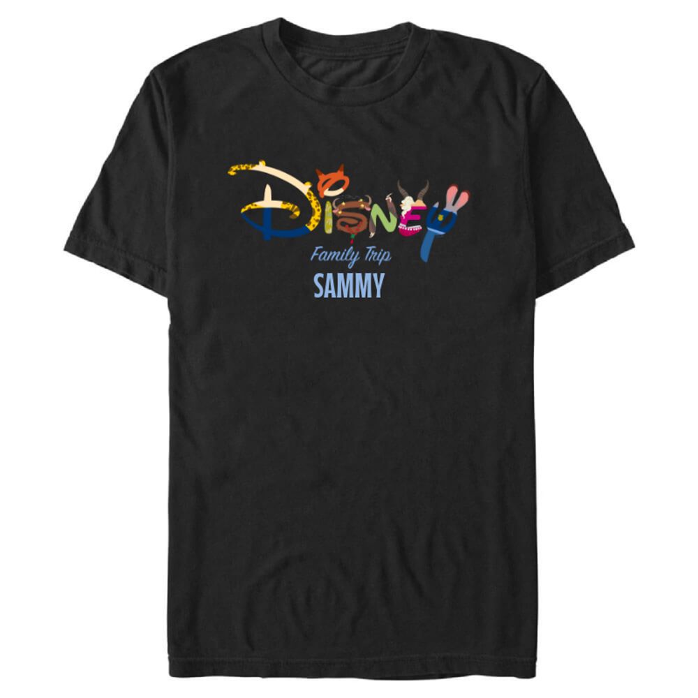 Zootopia Disney Logo Family Trip T-Shirt for Adults – Customized ...