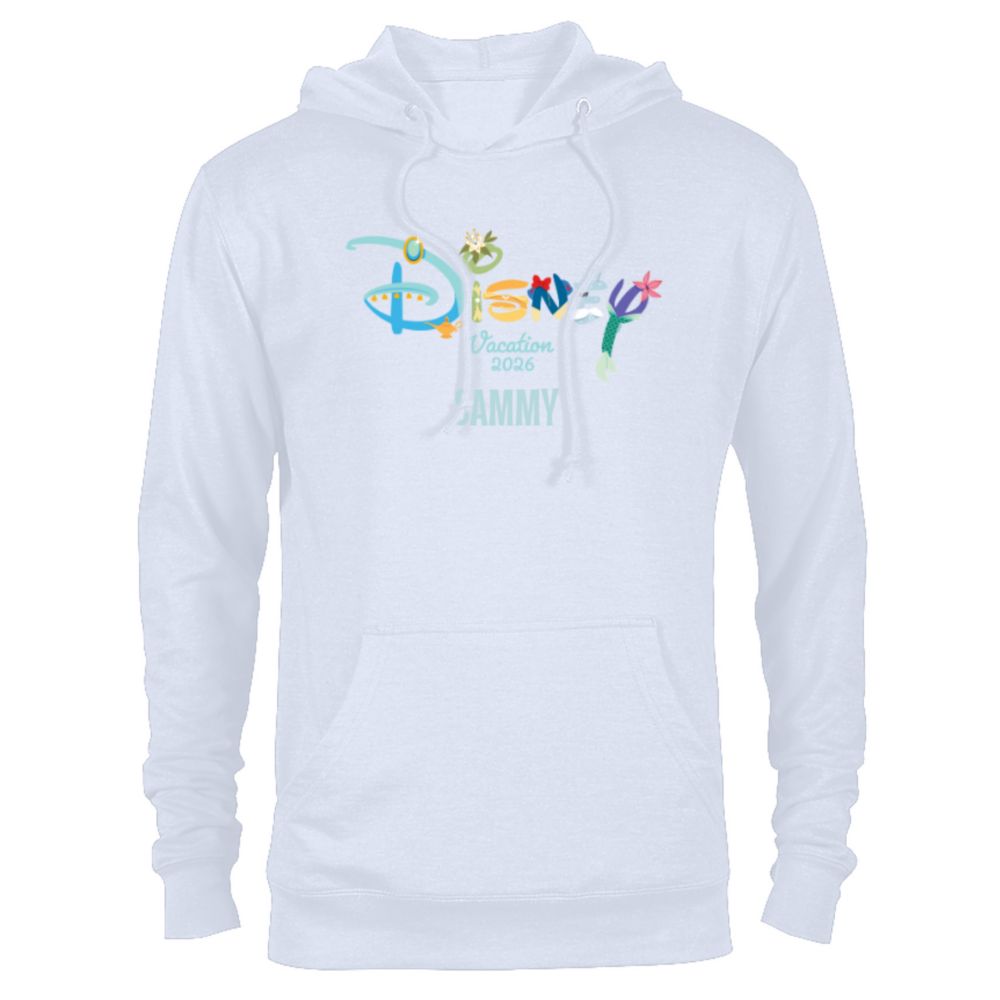 Disney Princess ''Disney Vacation 2026'' Logo Pullover Hoodie for ...