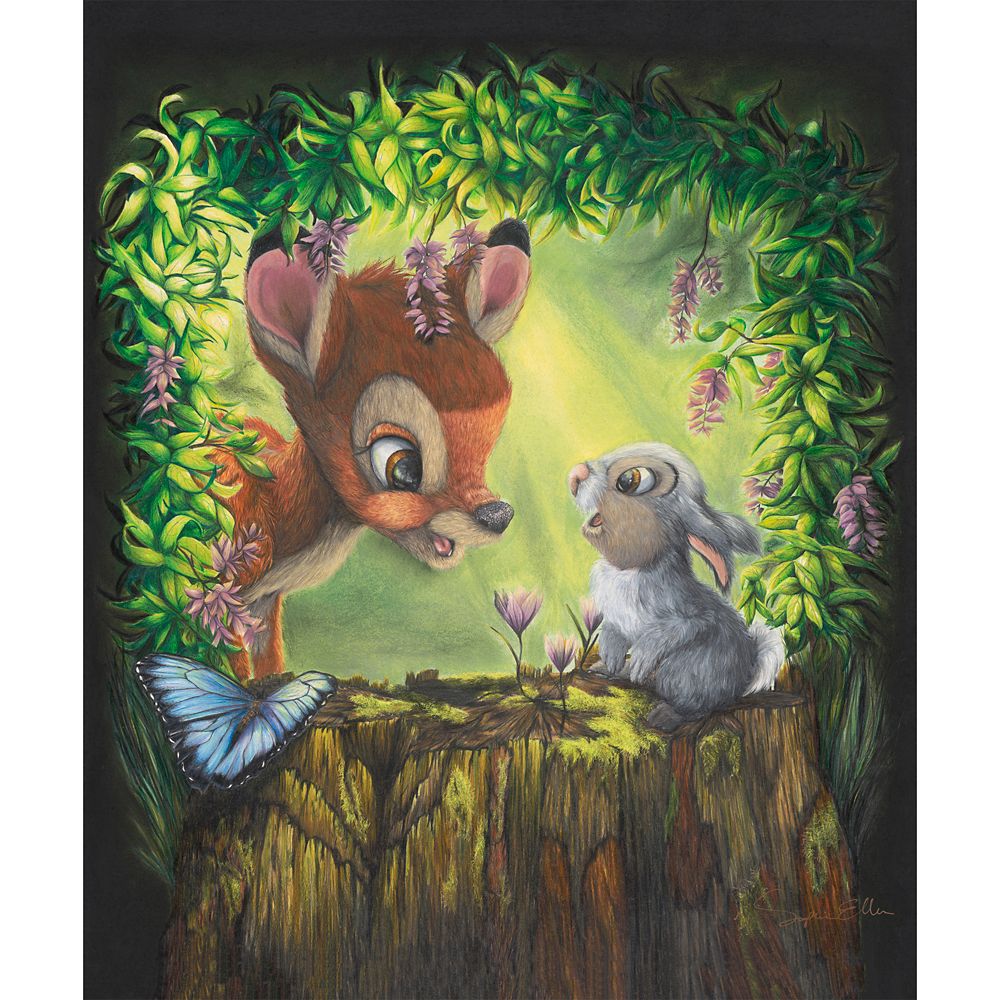 Bambi ''Forest Friends'' Gallery Wrapped Canvas by Sophie Ellen ...