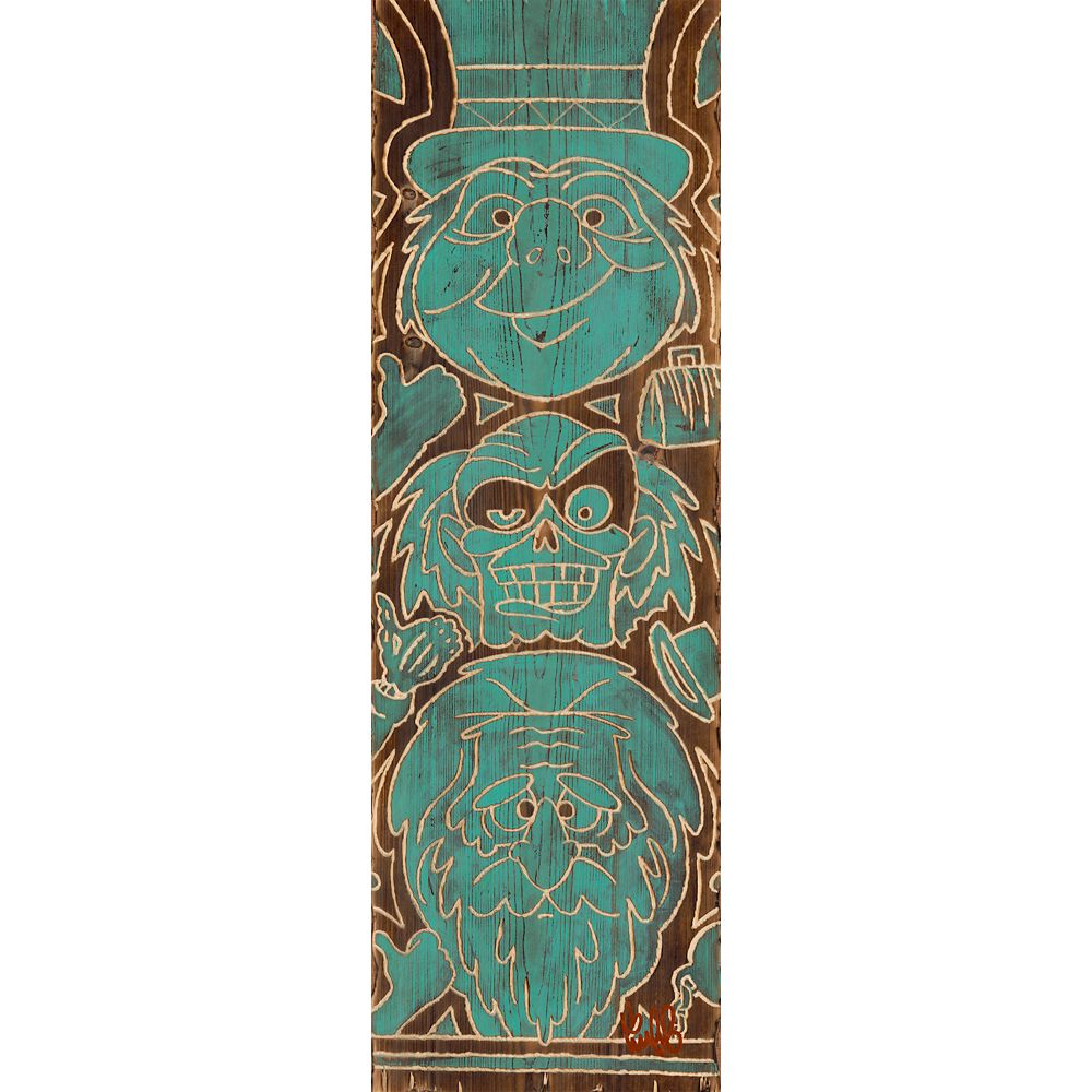 The Haunted Mansion ''Hitchhiking Ghosts'' Gallery Wrapped Canvas by ...