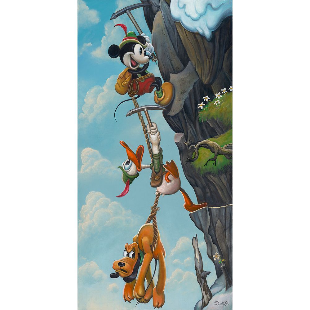 Mickey Mouse and Friends ''Mickey's Alpine Adventure'' Gallery Wrapped ...