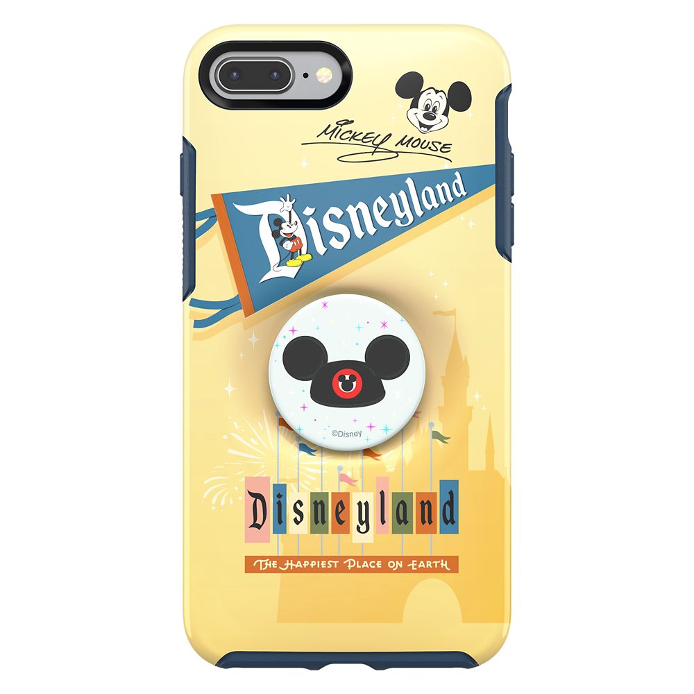 Mickey Mouse iPhone 8 Plus Case by OtterBox with Ear Hat PopSockets ...