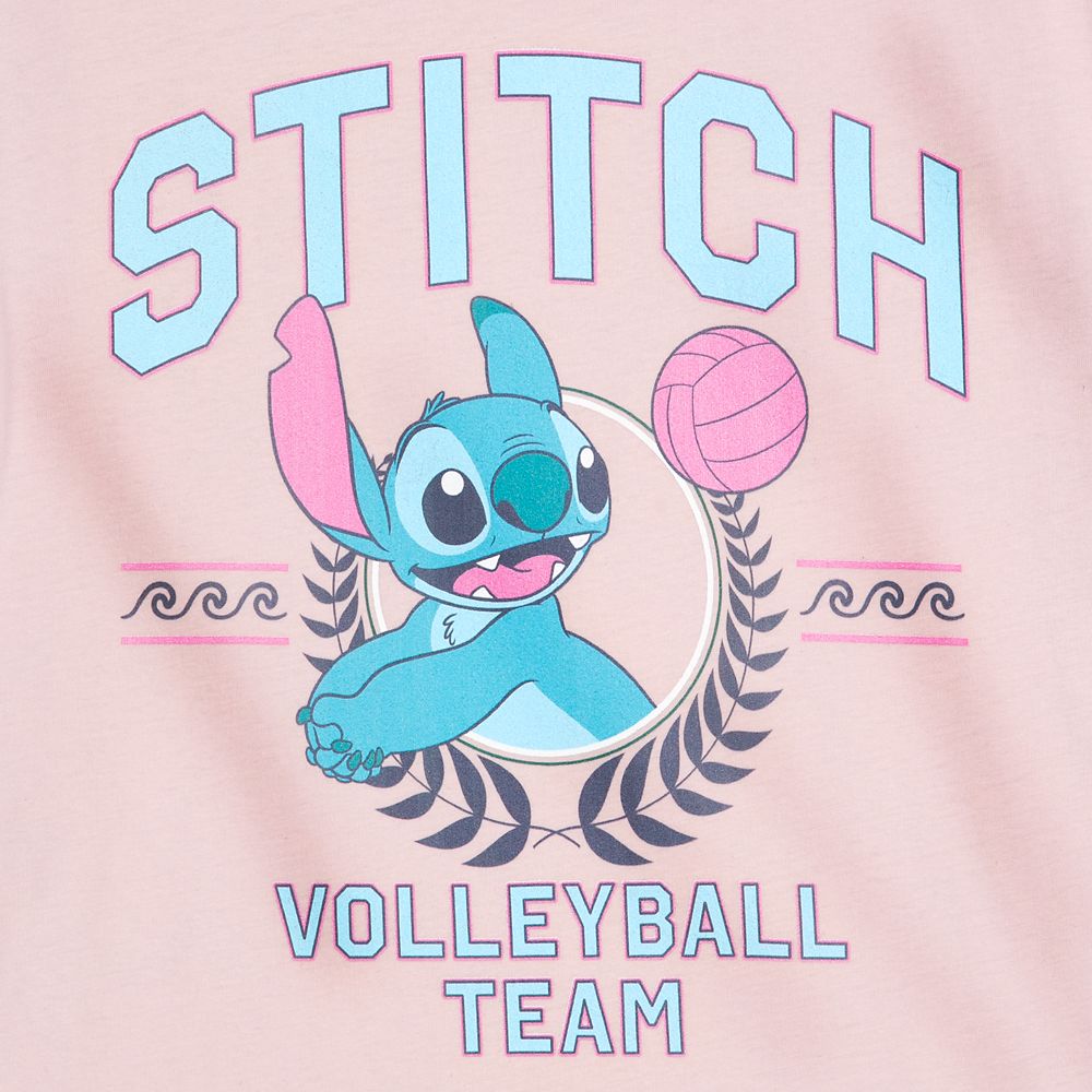 Stitch Volleyball Team T-Shirt for Women – Lilo & Stitch | Disney Store